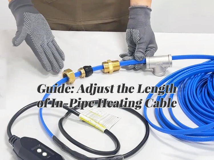 In-Pipe Heating Cable | 230 PSI | GFCI & CSA | YeloDeer