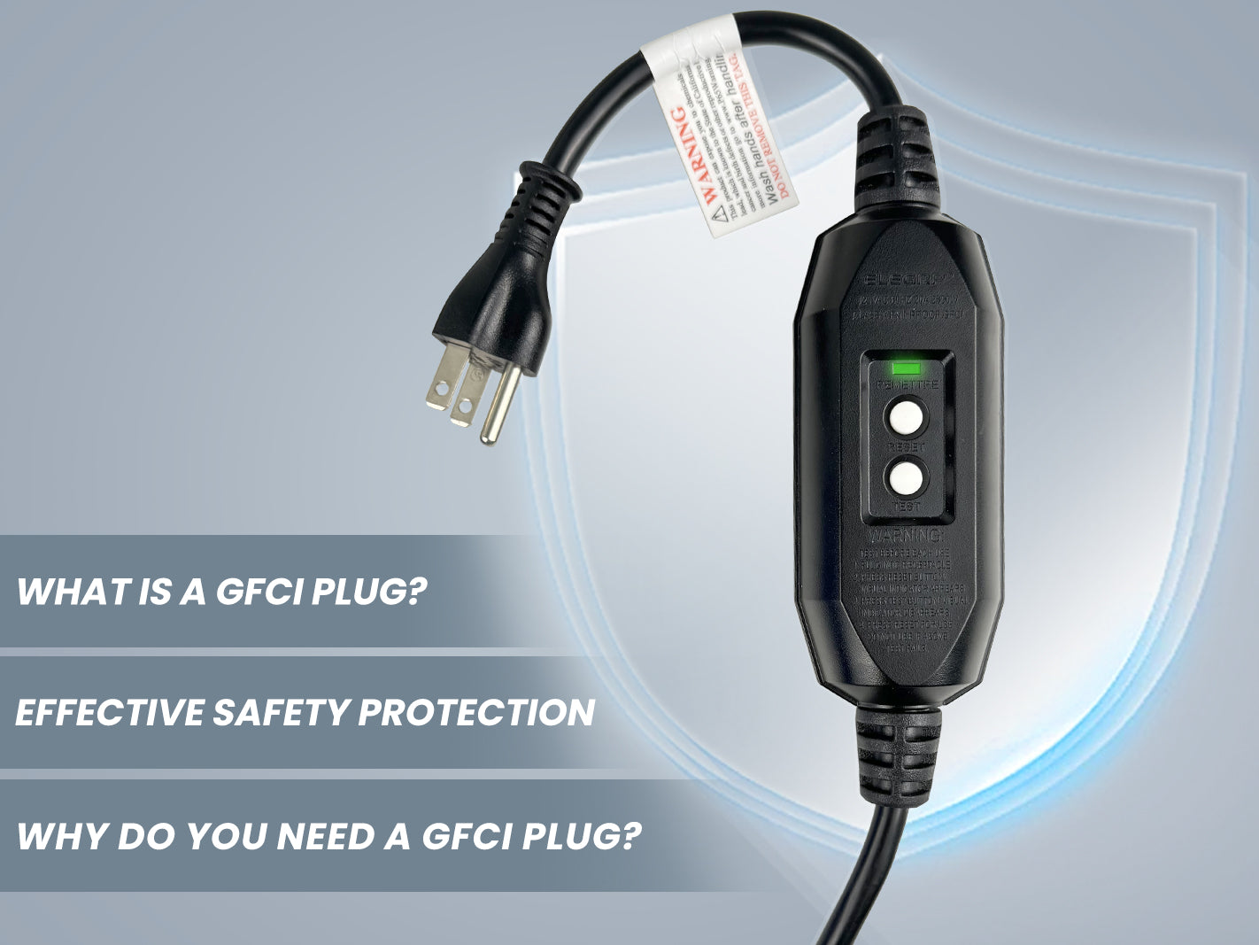 GFCI Plugs: Effective Safety Protection – YeloDeer