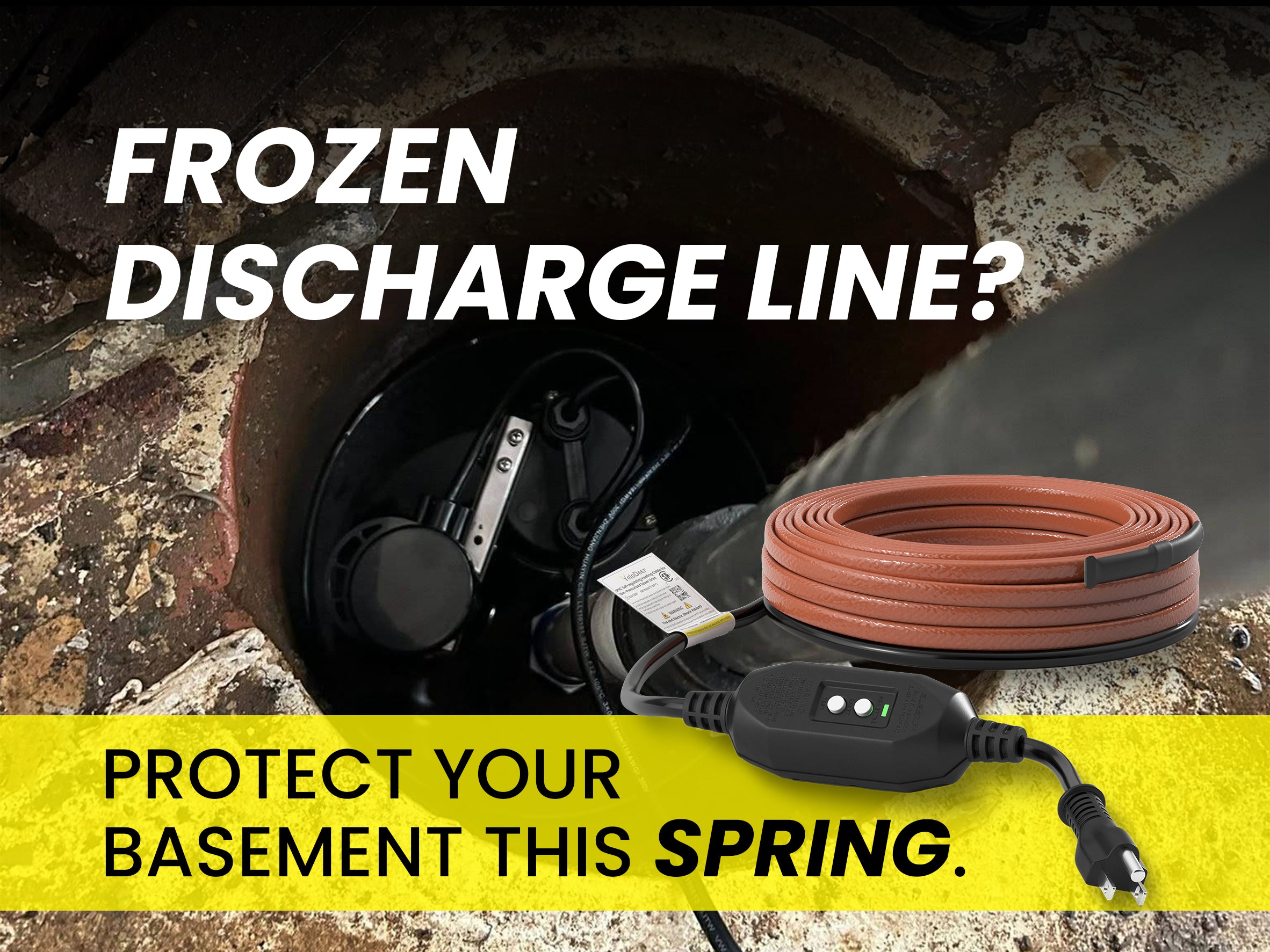 Sump Pump Frozen Discharge Line? How to Prevent Spring Basement ...