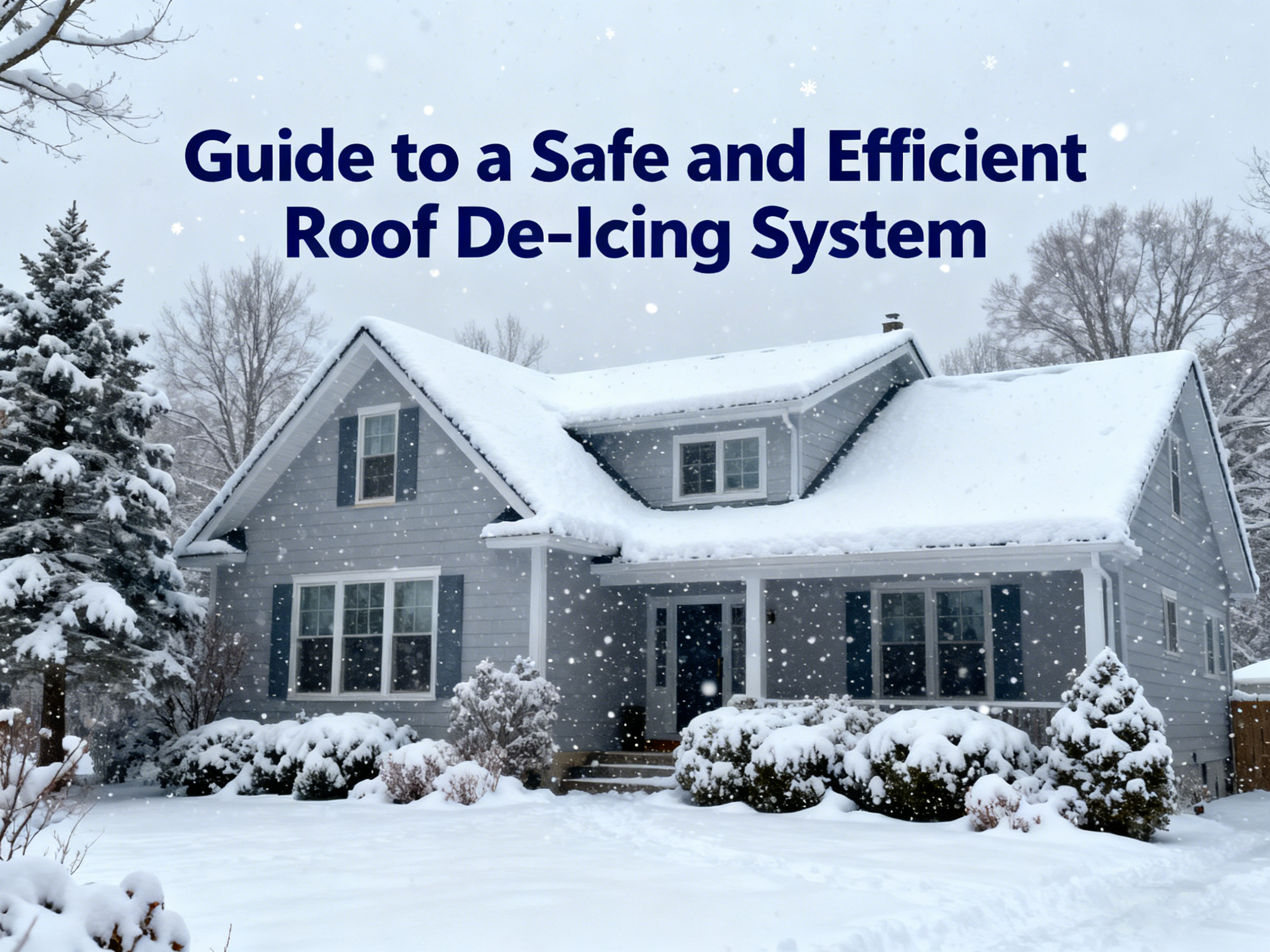 Roof De-Icing Guide: Self-Regulating Cable, Safe Installation ...