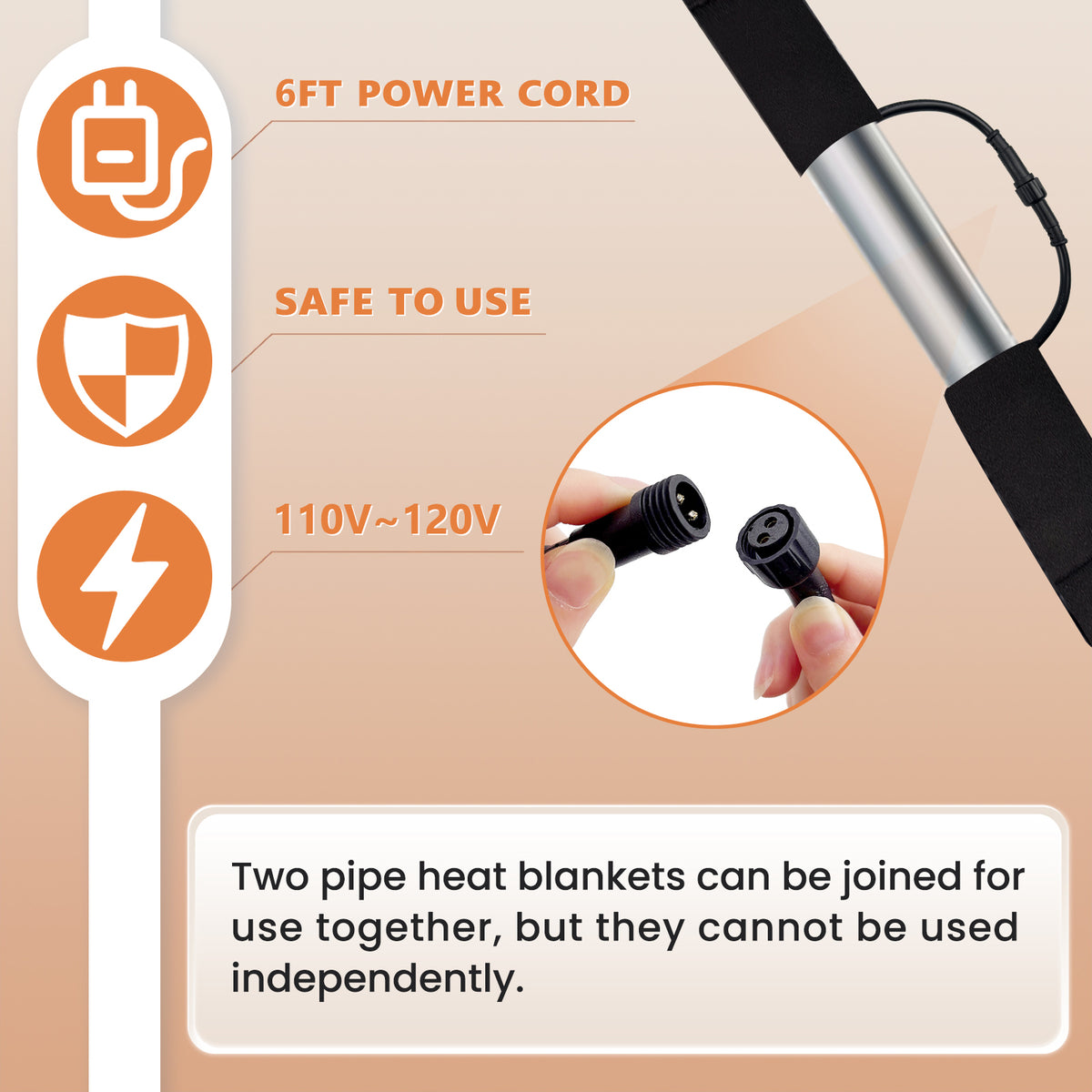 Yard Hydrant Heater | Pipe Insulation Heat Trace Blanket | YeloDeer