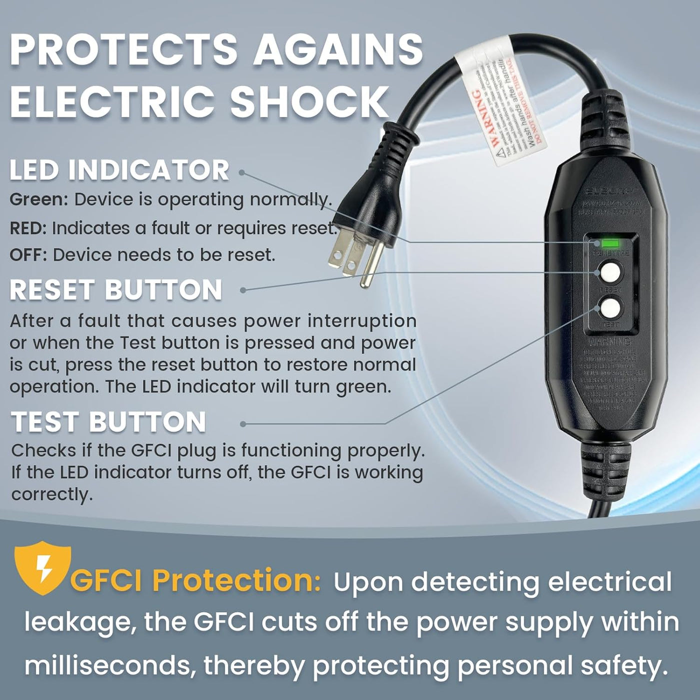 In-Pipe Heating Cable | 230 PSI | GFCI & CSA | YeloDeer